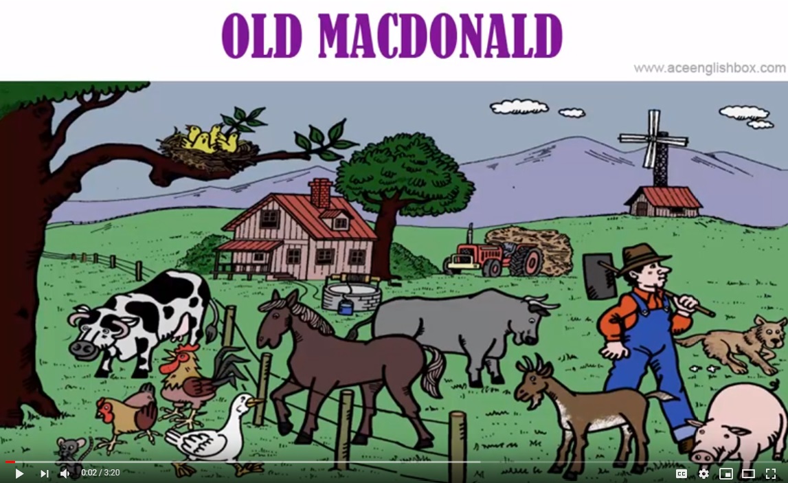 Old Macdonald – ACE English Project
